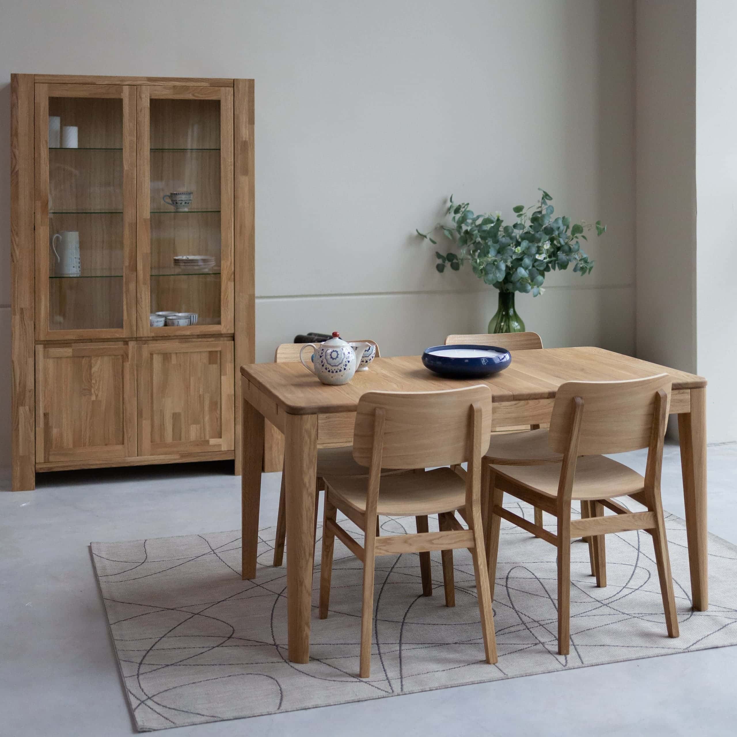 Mesa de comedor de roble macizo KODAMA – Mobel.store